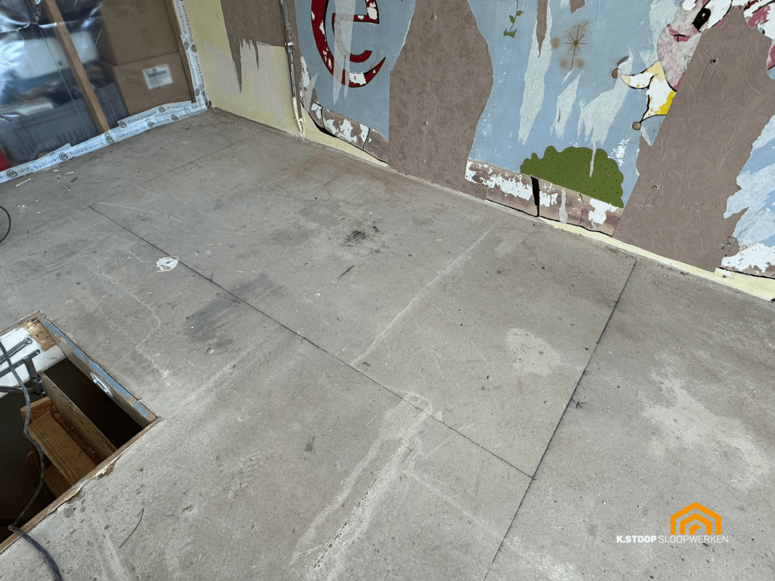 Trapgat zagen - K.Stoop Sloopwerken